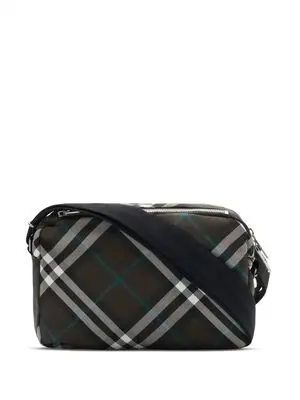 Burberry Checked Messenger Bag