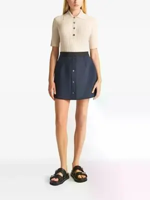 Fusalp Knitted Polo Top - Neutrals