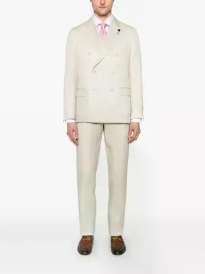 MAZZARELLI Striped Shirt - Pink