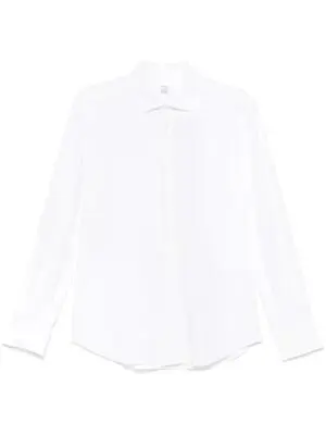 MAZZARELLI Piqué-weave Shirt - White