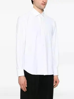 MAZZARELLI Piqué-weave Shirt - White