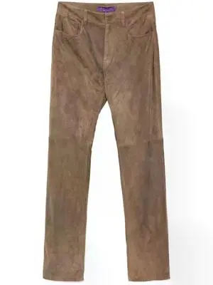 Ralph Lauren Suede Trousers