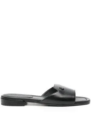 JIMMY CHOO Dina Slides - Black