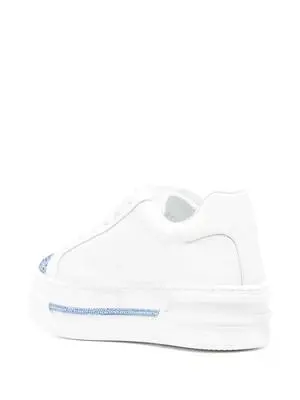 Rene Caovilla Crystal-embellished Sneakers