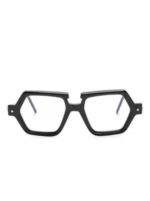 KUBORAUM Geometric Frame Glasses - Black