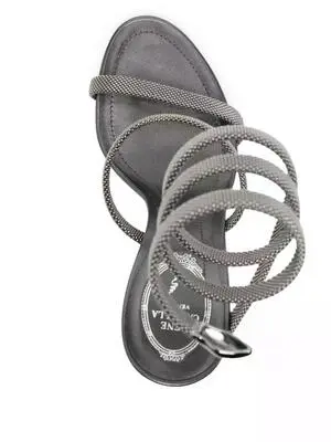 Rene Caovilla Round Toe Sandals