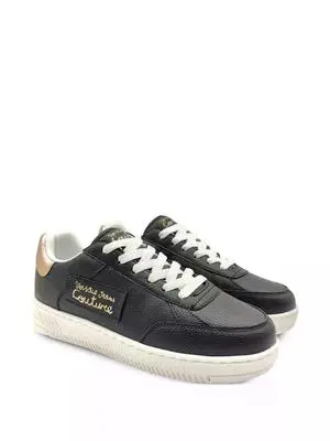 Versace Logo Patch Sneakers