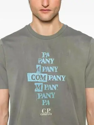 C.P. COMPANY Logo-print T-shirt