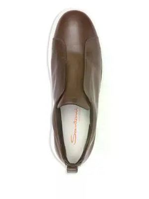 Santoni Victory Sneakers - Brown