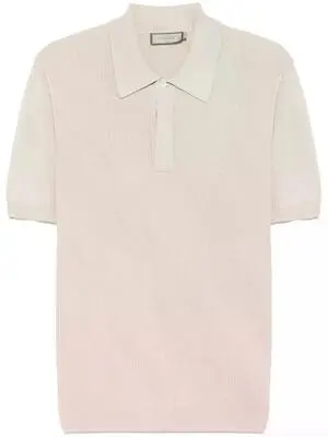 Canali Knitted Polo Shirt