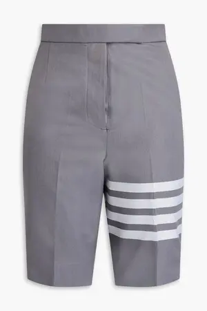 Thom Browne Striped Cotton-twill Shorts