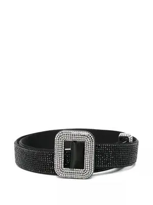 Benedetta Bruzziches Venus Embellished Belt - Black