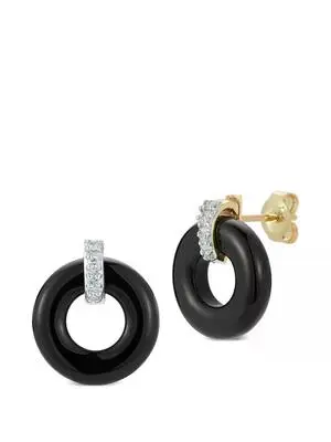Mateo Door Knocker Donut Earrings