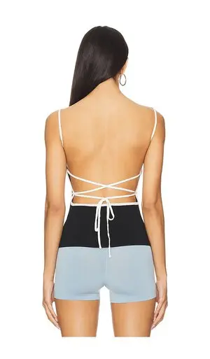 ALL THE WAYS Anya Open Back Top