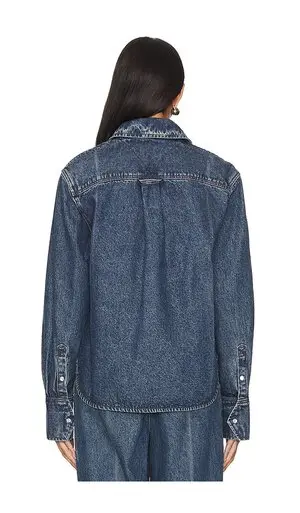 GRLFRND Mae Button Down Shirt