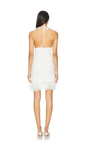PatBO Plunge Mini Dress