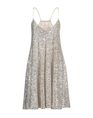 OTTOD'AME OTTOD'AME Sequinned Mini Dress Sand