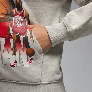 JORDAN Flight Fleece Graphic Pullover Hoodie