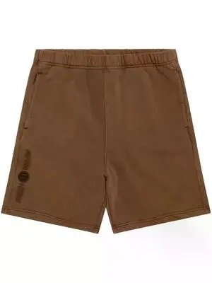 AAPE BY *A BATHING APE Logo-embroidered Track Shorts - Brown