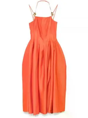 Stine Goya Double-strap Midi Dress