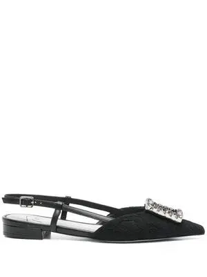 Roberto Festa Buckled Flats For Women