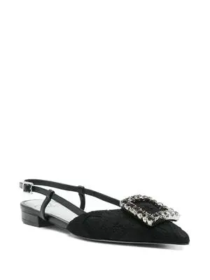 Roberto Festa Lavanda Slingback Ballet Flats