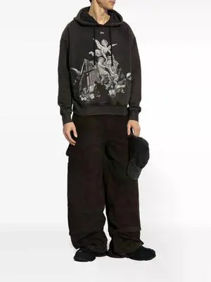 Off-White Logo Embroidered Cargo Pants