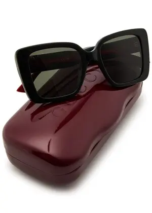 Gucci Oversized Square-frame Sunglasses