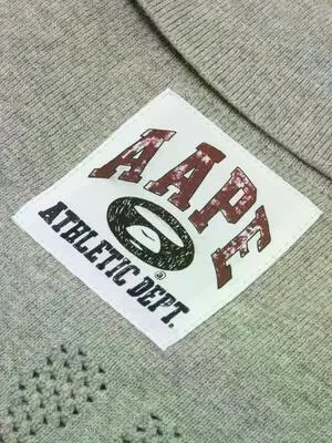 AAPE BY *A BATHING APE Logo-perforated Polo Shirt