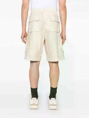 Moncler Drawstring Cargo Shorts - Neutrals