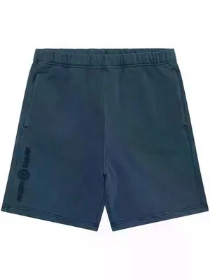 AAPE BY *A BATHING APE Logo-embroidered Track Shorts - Blue