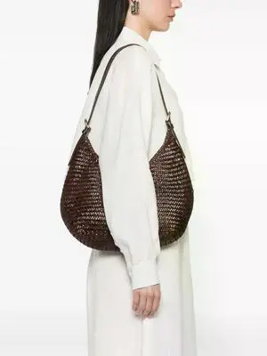 Dragon Diffusion Luna Mezza Shoulder Bag - Brown