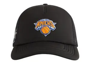Kith X '47 New York Knicks Satin Franchise Trucker Hat - Black