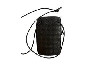 Bottega Veneta Intrecciato Shoulder Bag - Black