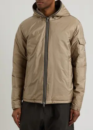 Moncler Evettes Hooded Jacket - Beige