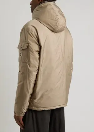 Moncler Evettes Hooded Jacket - Beige