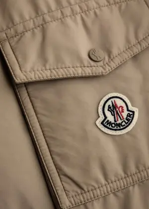 Moncler Evettes Hooded Jacket - Beige