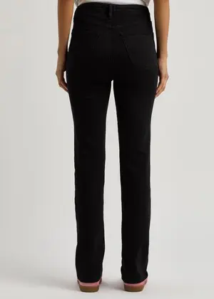 FRAME The Pencil Slim-leg Jeans - Black