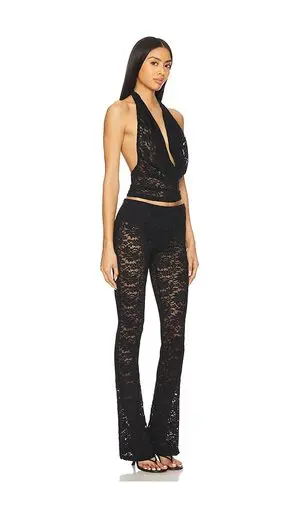 Superdown Tania Pant Set - Black