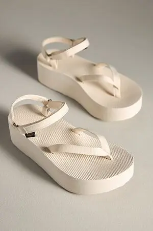 Teva Flatform Slim Sandals - Coconut