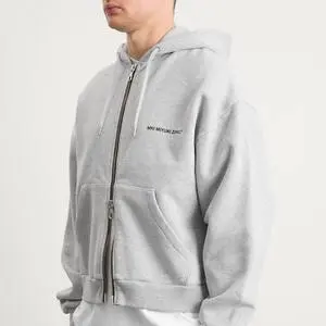 MKI MIYUKI ZOKU Uniform Zip Hoodie - Grey