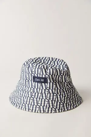 FORE ALL Fore All Austi Bucket Hat Indigo Pattern