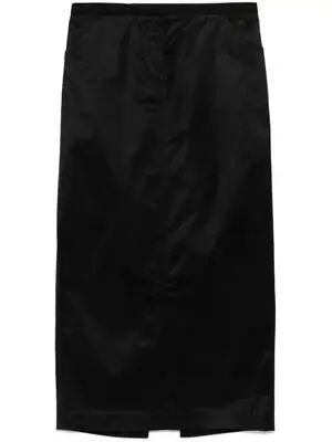 Midi Pencil Skirts with Slit