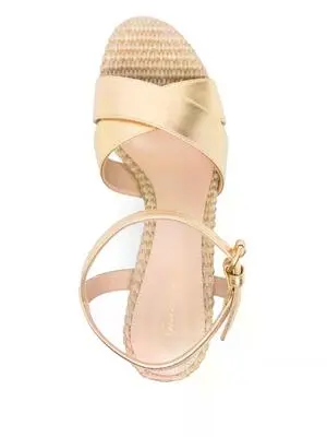 GIANVITO ROSSI 110mm Bebe Sandals - Neutrals