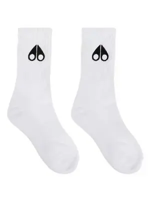 Moose Knuckles Logo Socks