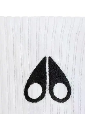 Moose Knuckles Logo Socks