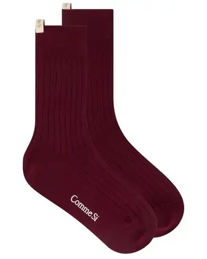 Comme Si Comme Si The Yves Sock Maroon