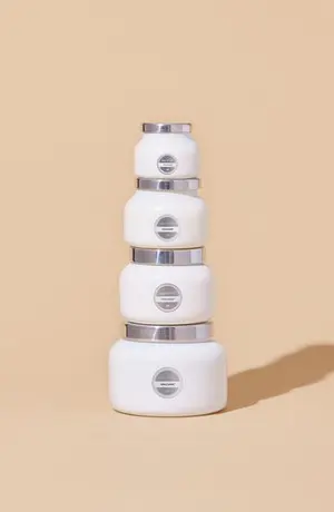 CAPRI BLUE White Signature Jar Candle