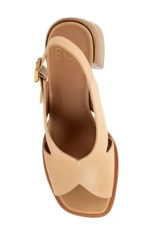 Eos Isadora Slingback Sandal - Tan
