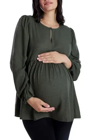 Motherhood Maternity Scoop Neck Blouses